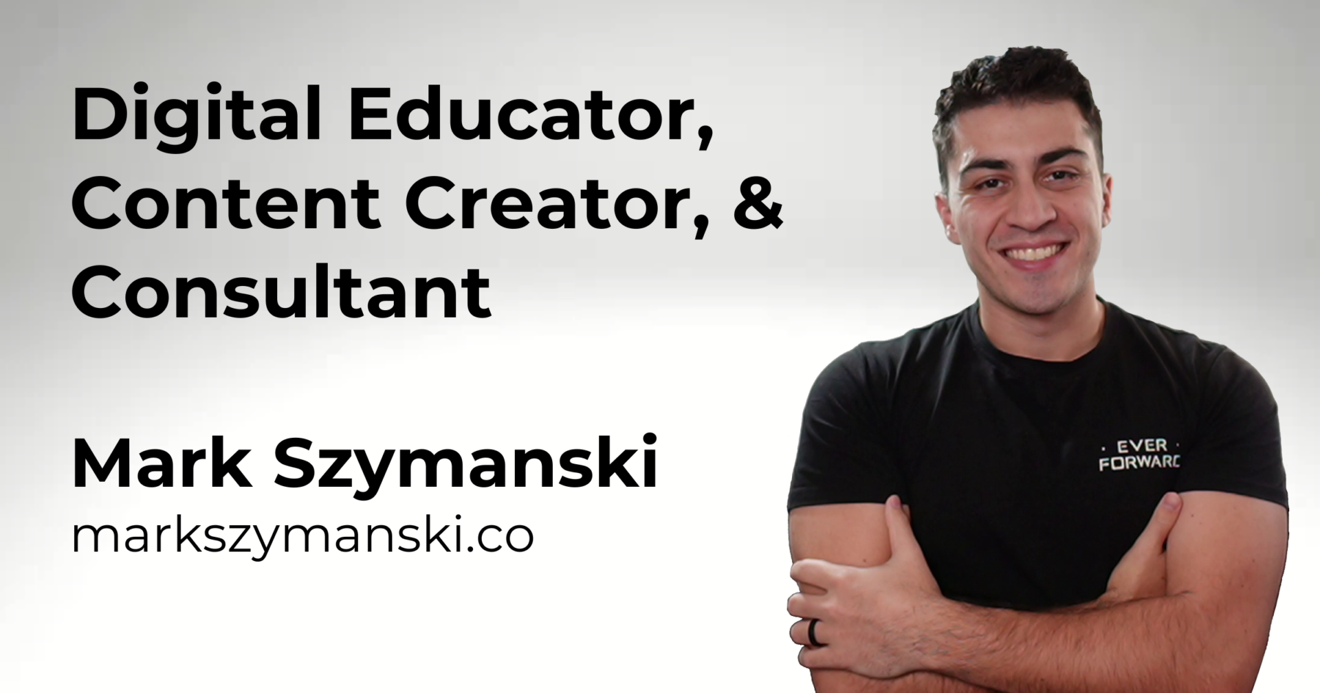 Digital Educator & Content Creator | Mark Szymanski